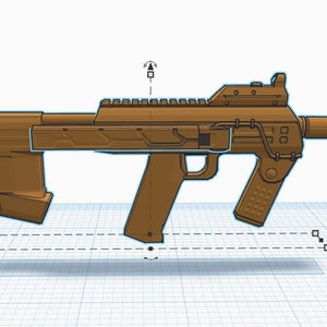 HG M7 Caseless Submachine Gun 1/12 Scale, 1/144 Scale - Etsy