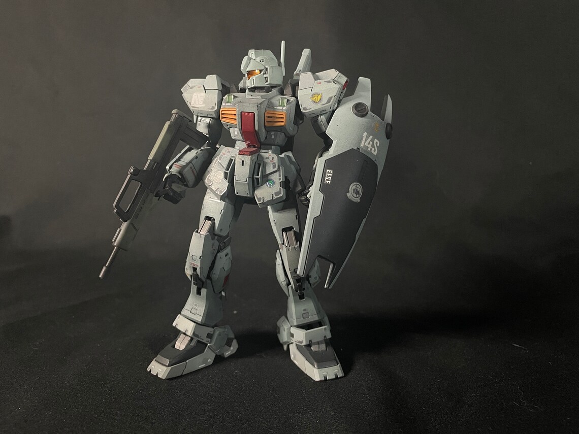 Gundam Real Grade GM Custom Mk. II Unit 14S - Etsy