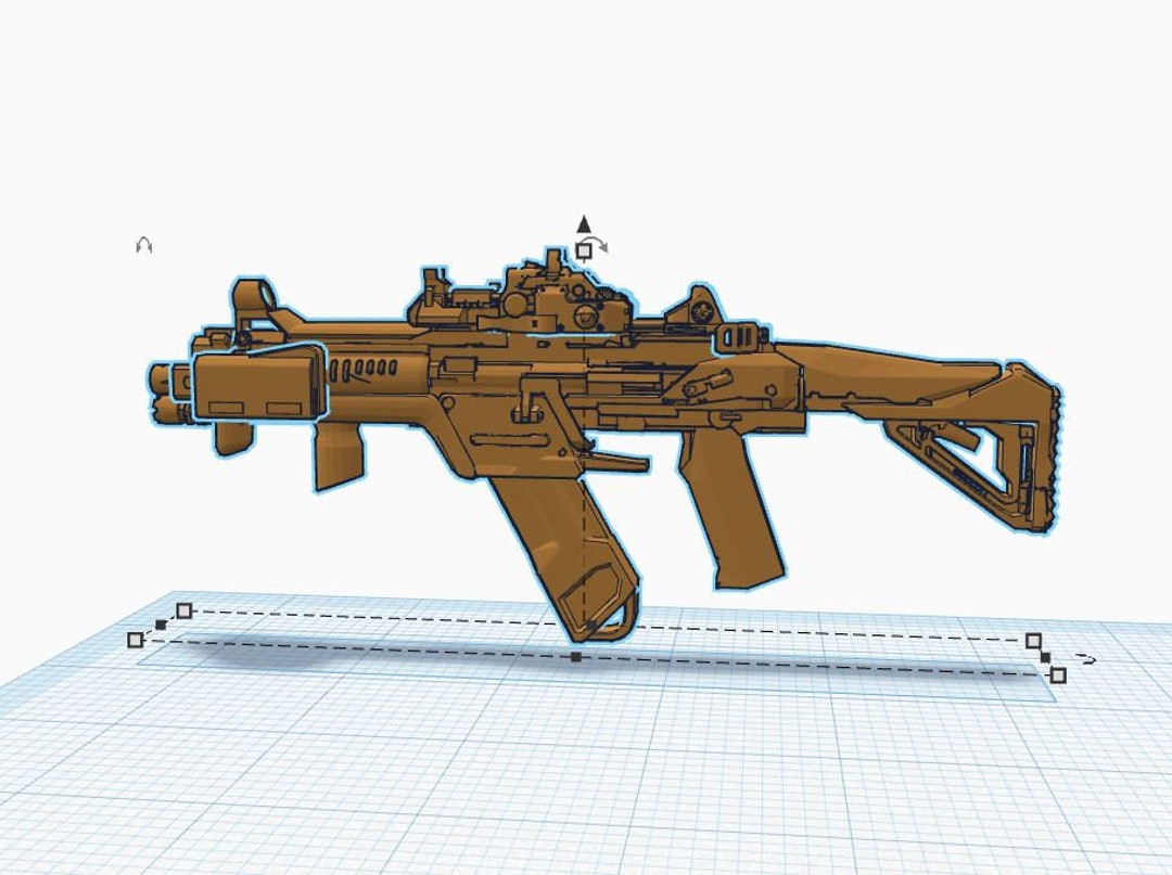 Titanfall/apex R-97 Compact Submachine Gun 3D Printed for HG Gundam 1/ ...