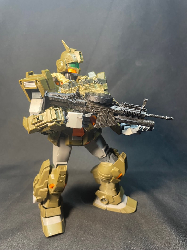Custom Redesigned Zaku F2 Rifle Under Barrel Grenade Launcher - Etsy ...