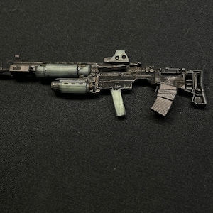 3D Printed - M82 Assault Rifle - MG - Etsy