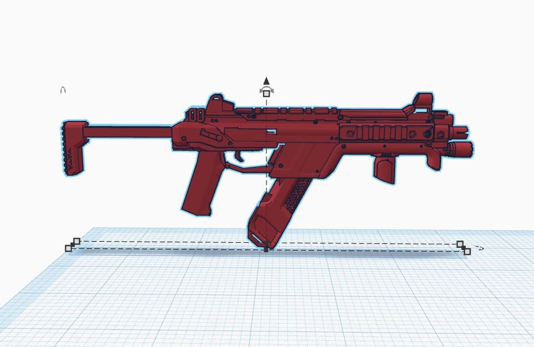 Titanfall/apex R-99 Submachine Gun - 3D Printed for HG Gundam (1/144 ...
