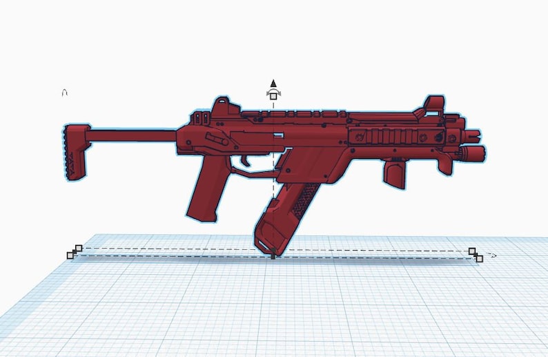 Titanfall/apex R-99 Submachine Gun - 3D Printed for HG Gundam (1/144 ...