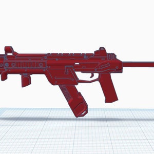 Titanfall/apex R-99 Submachine Gun - 3D Printed for HG Gundam (1/144 ...