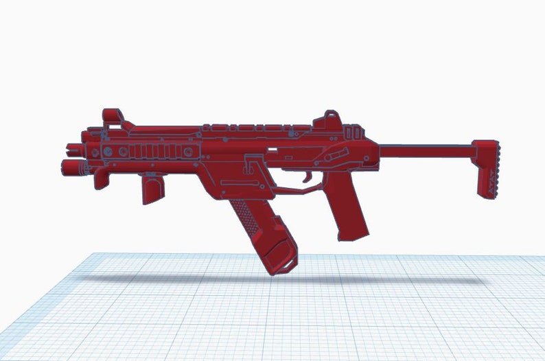 Titanfall/apex R-99 Submachine Gun - 3D Printed for HG Gundam (1/144 ...