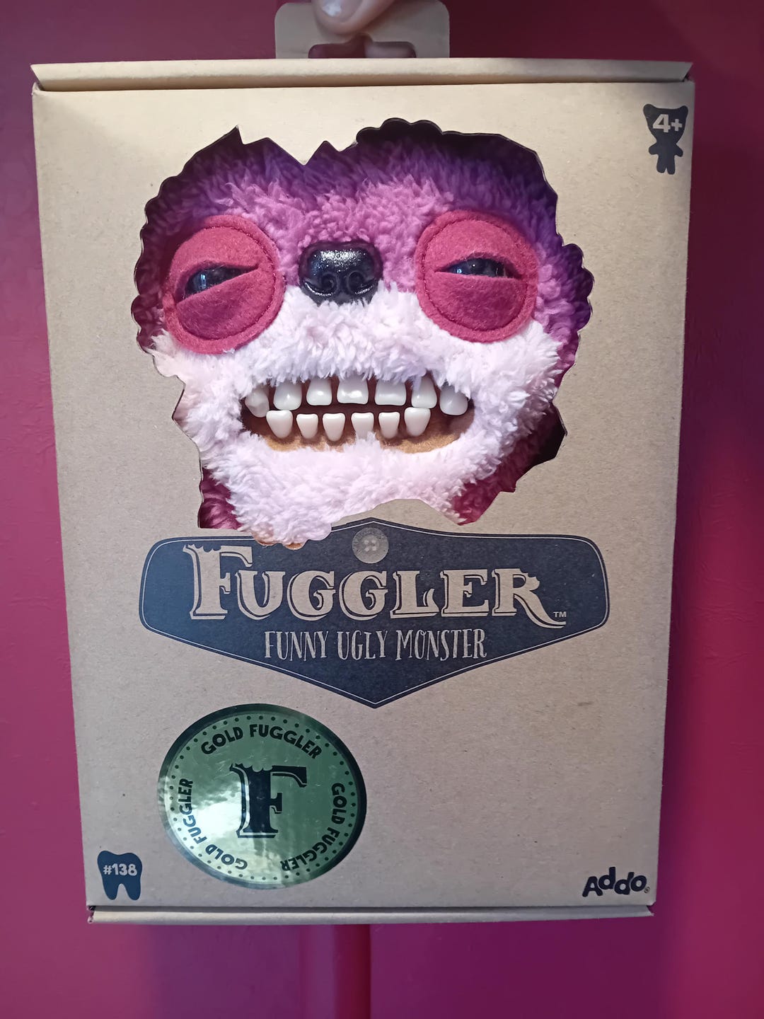Plush Gold Edition Fun Fuggler, Ugly Toys, Heart Fuggler, Gift Idea ...