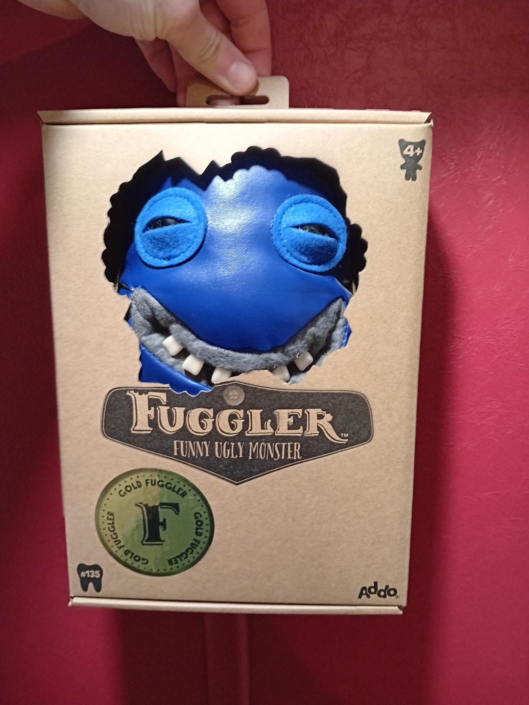 Fun Fuggler Gold Edition Blue Leather Style, Plush Toy, Gift Idea - Etsy