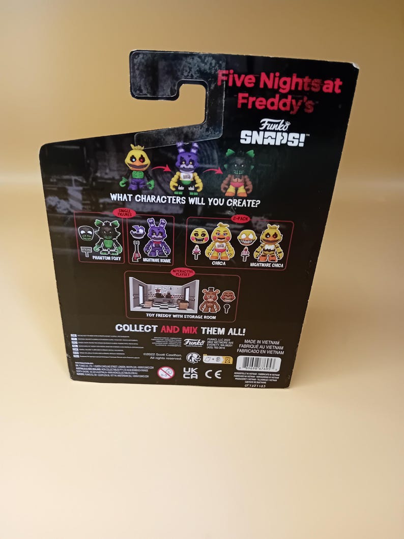 Five Nights at Freddy's Phantom Foxy, Halloween Gift, Halloween Decor ...