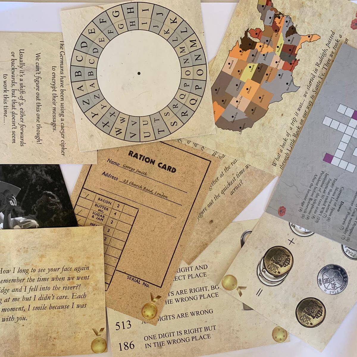 Personalised Envelope Escape Room Game for Birthdays and Special ...