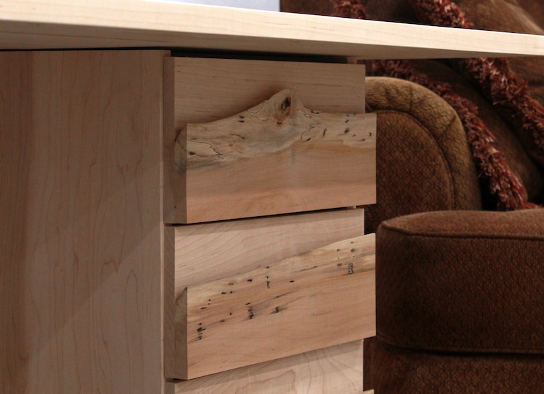 Waterfall Edge Hard Maple Desk - Etsy