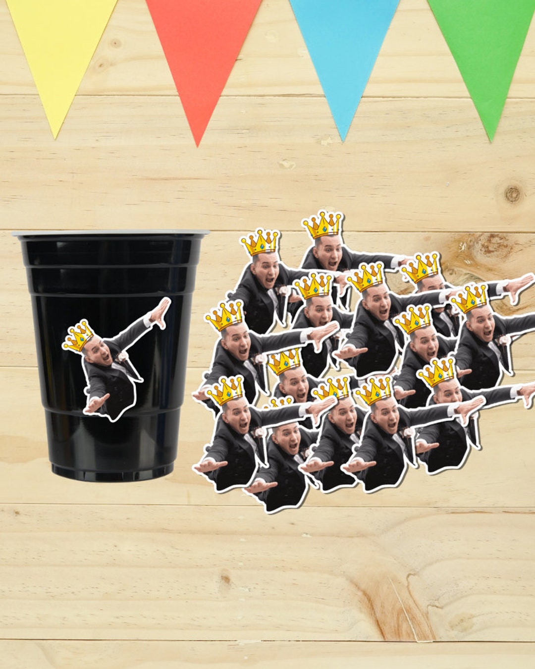 100 Custom Stickers, Waterproof, Vinyl Diecut Stickers, Custom Photo ...