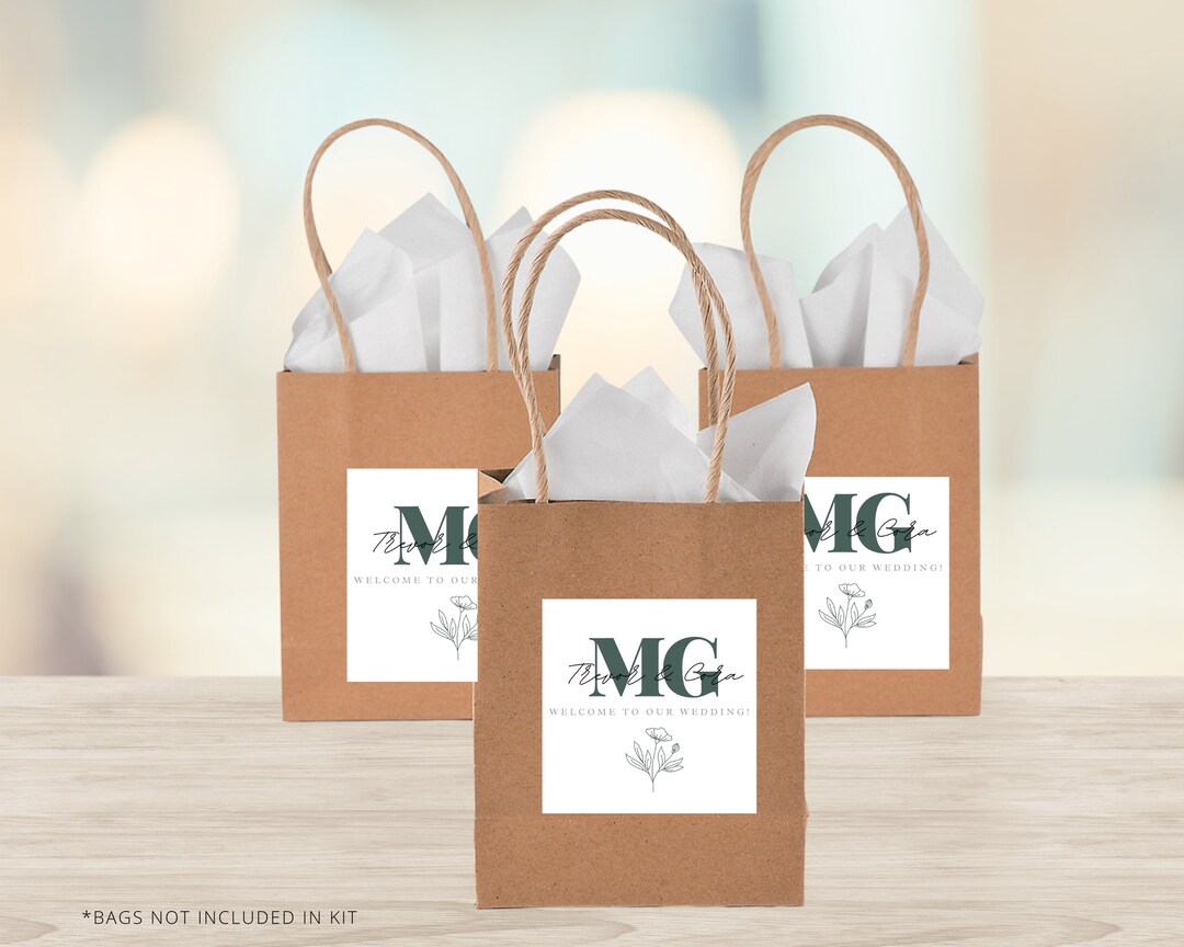 Wedding Hotel Bag Label Hotel Bag Stickers, Wedding Hotel Bag, Custom ...