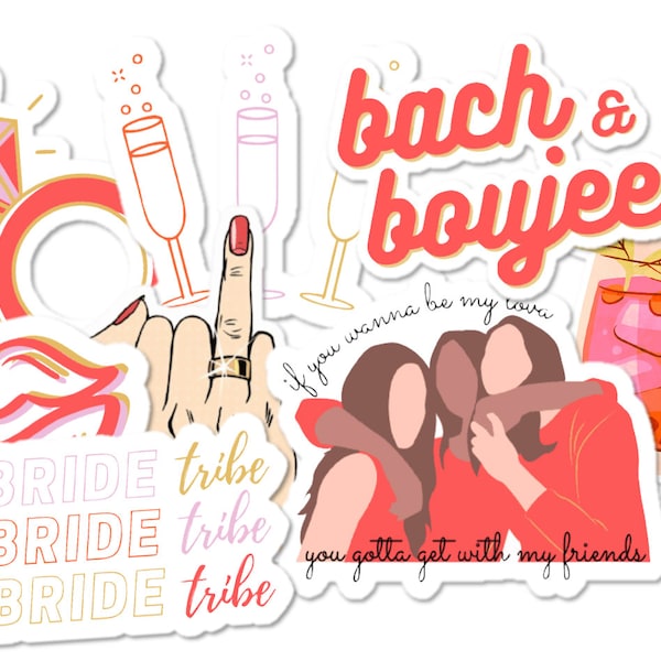 Bachelorette Sticker - Etsy