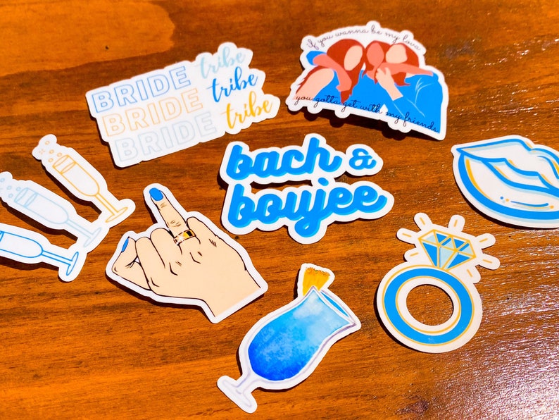Bachelorette Party Stickers, Bachelorette Sticker, Bachelorette Gifts ...