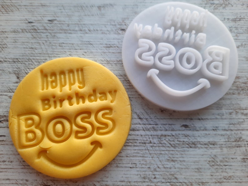 Baby Boss Cookie Stamp Embosser Set Little Boss Fondant Stamp - Etsy
