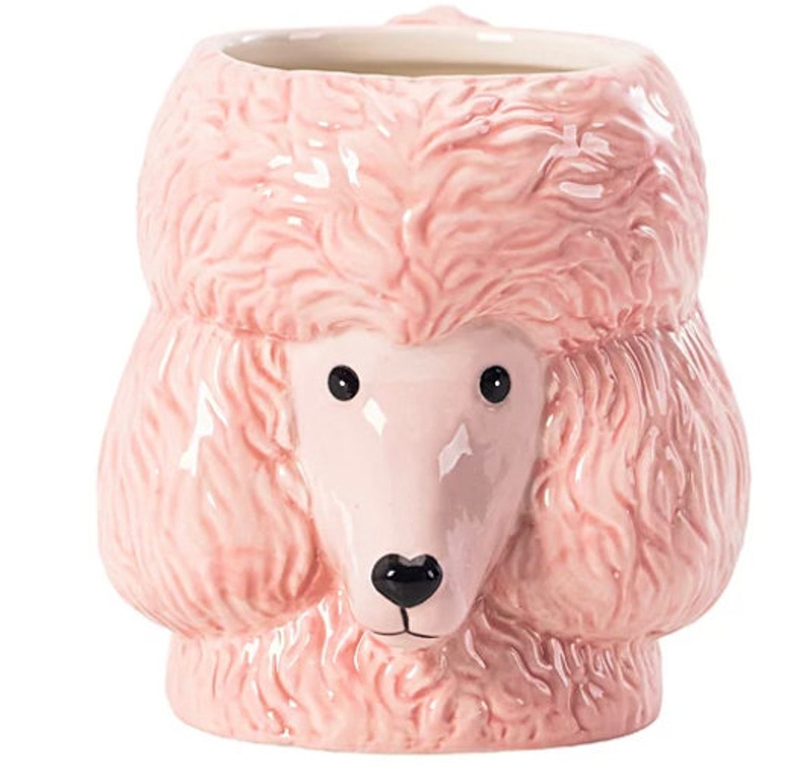 Pink Poodle Mug, Cute Dog Shaped Cup - Etsy