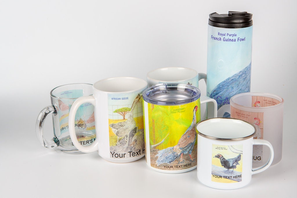Personalized Customized CERAMIC DELUXE MUG 15 Oz: Available of Any of ...