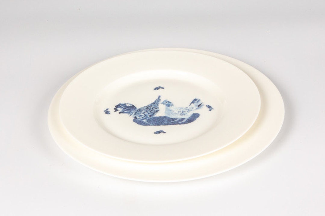 Customized Dinner Plate Imported Fine Bone China 9": Available of Any ...