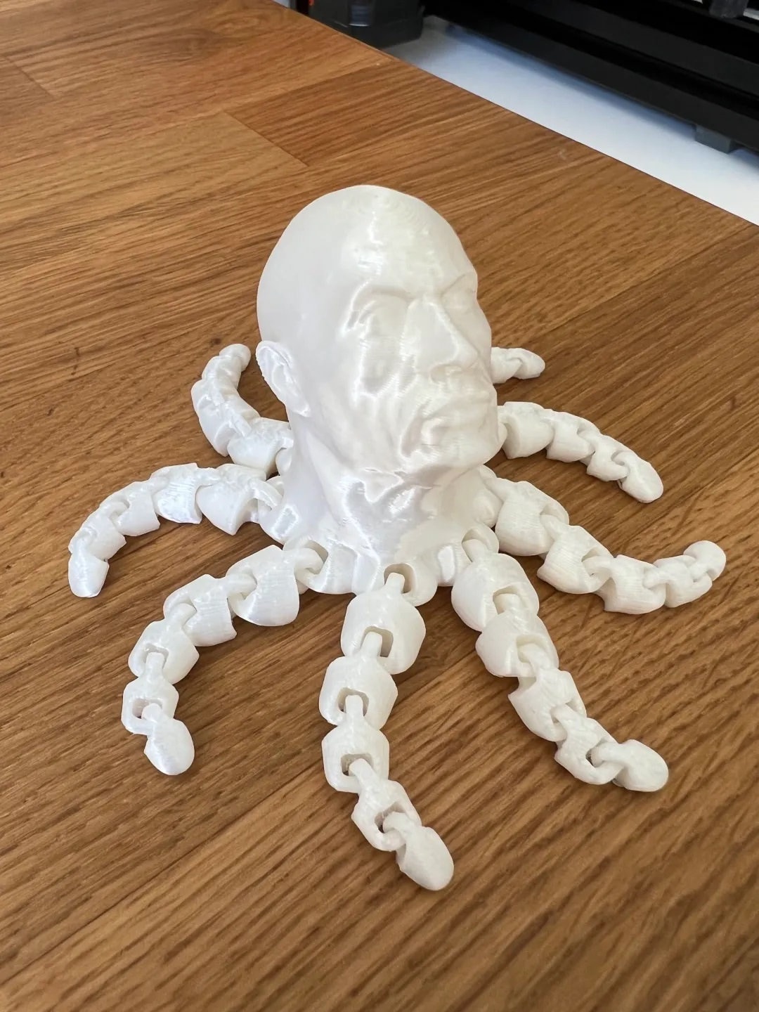 The Rock Octopus 3d Printed Articulated the Rocktopus 3D Print Fidget ...
