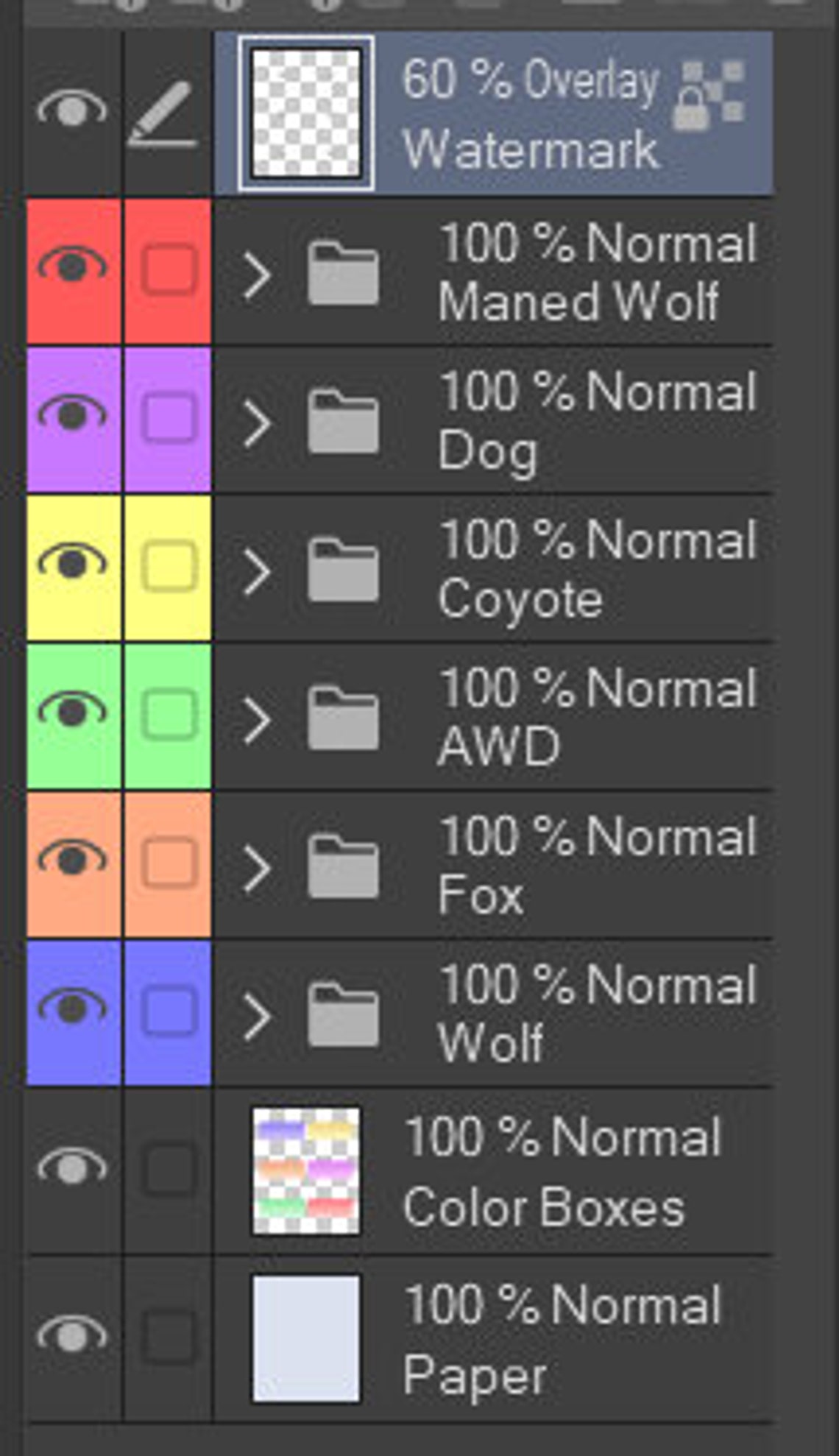 Furry Canine Base Pack - Etsy