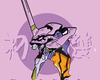 Mecha Pin | Etsy