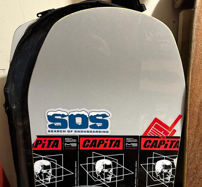 Medium SOS Logo Sticker - Etsy