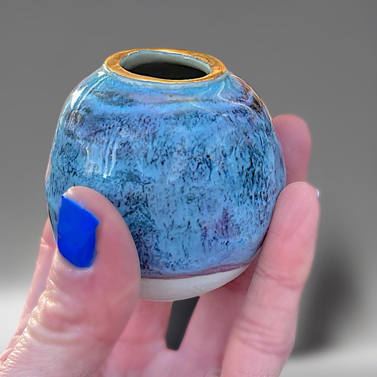 Handmade Pottery Art Vase. Souvenir Vase. Small Vase. Art Object ...