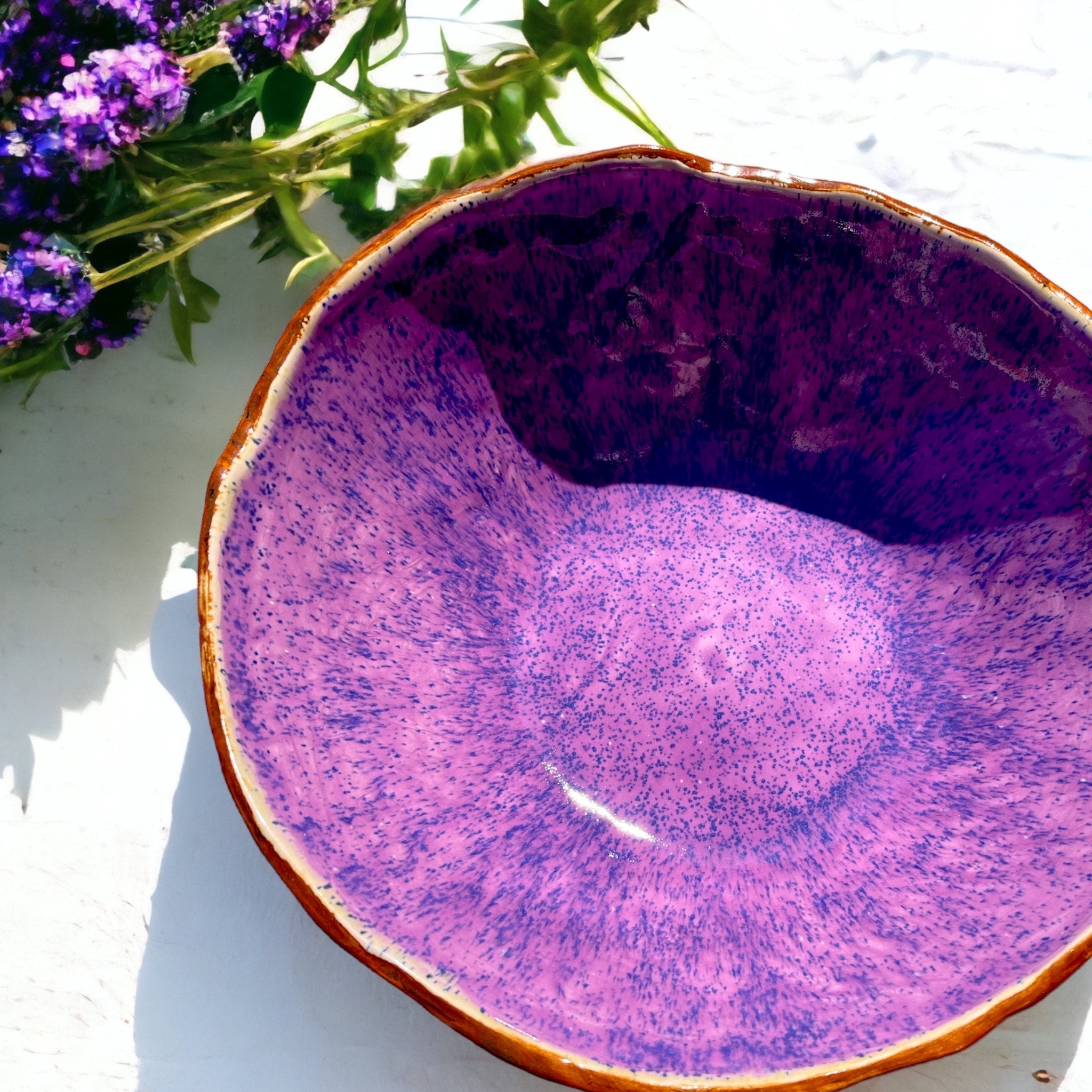 Extra Large Ceramic Bowl Organic Pottery Bowl Modern Rustic - Etsy