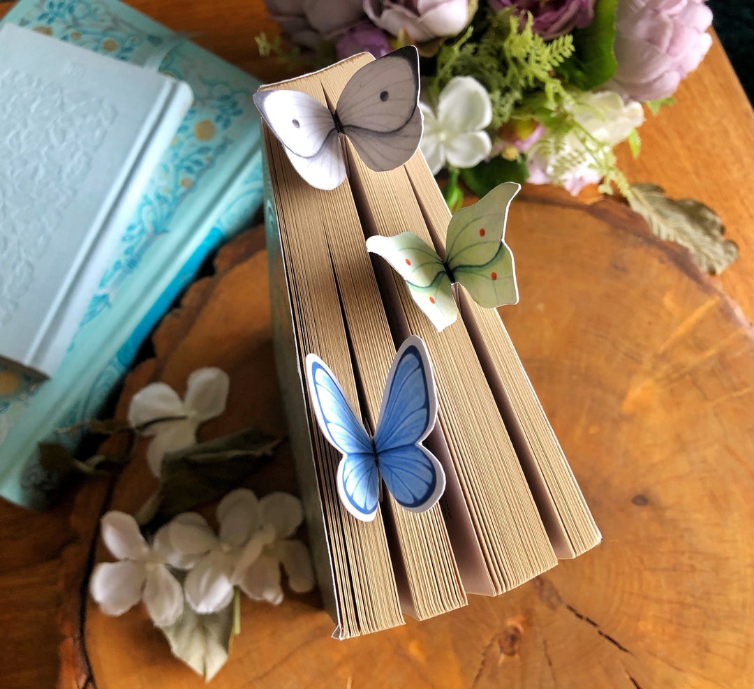 Realistic Butterfly Bookmarks - Pop-out Bookmark, Cute Butterfly ...