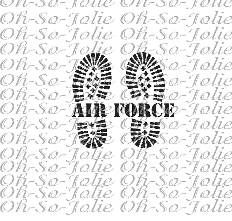 Digital SVG Air Force SVG Pdf Png Jpg Cricut - Etsy