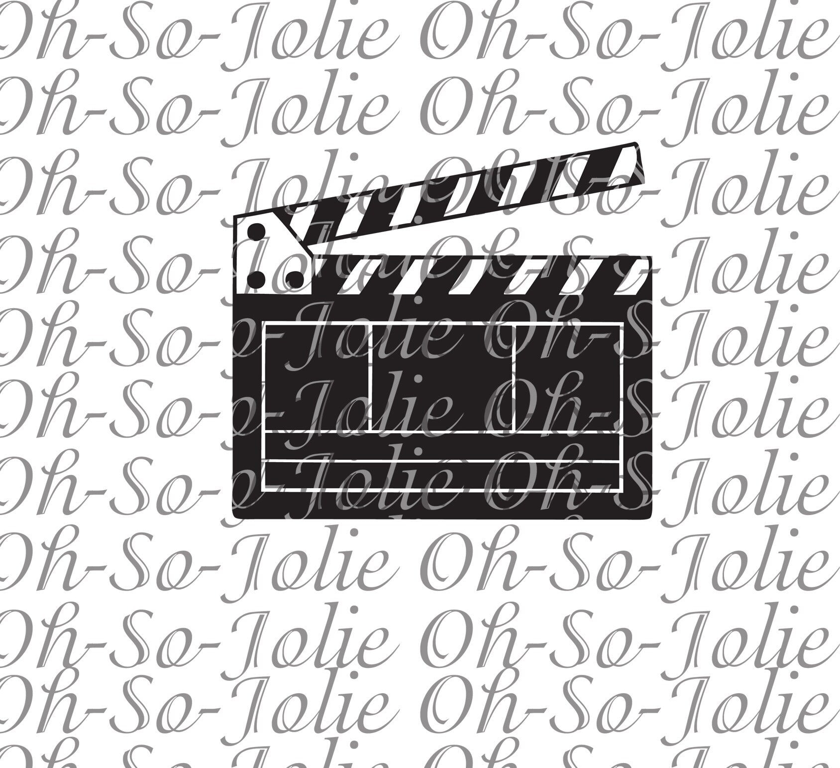 Digital SVG, Movie Cut , Clapperboard, SVG, Pdf, Png, Jpg, Cricut - Etsy