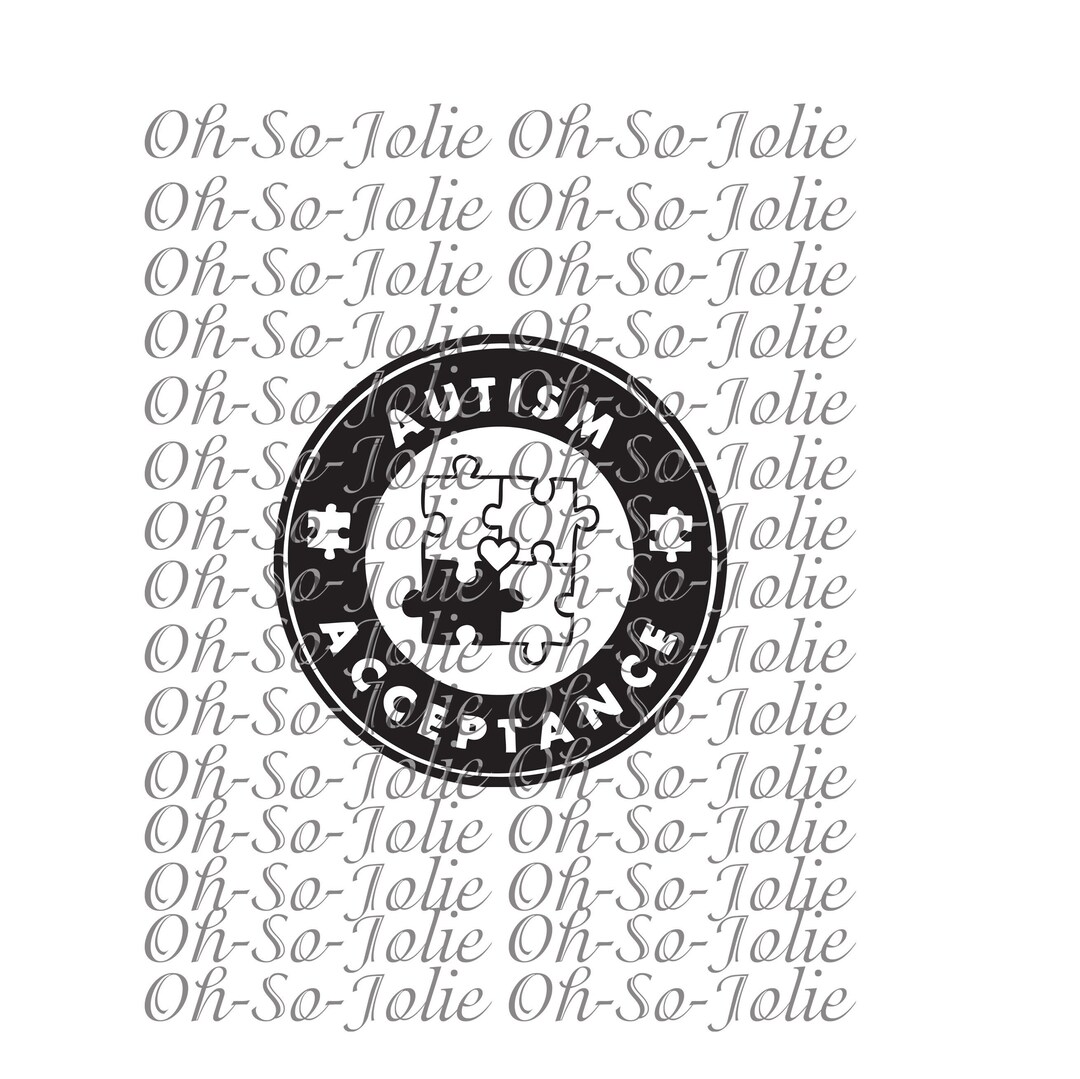 Digital SVG, Autism Acceptance , SVG, Pdf, Png, Jpg, Cricut - Etsy