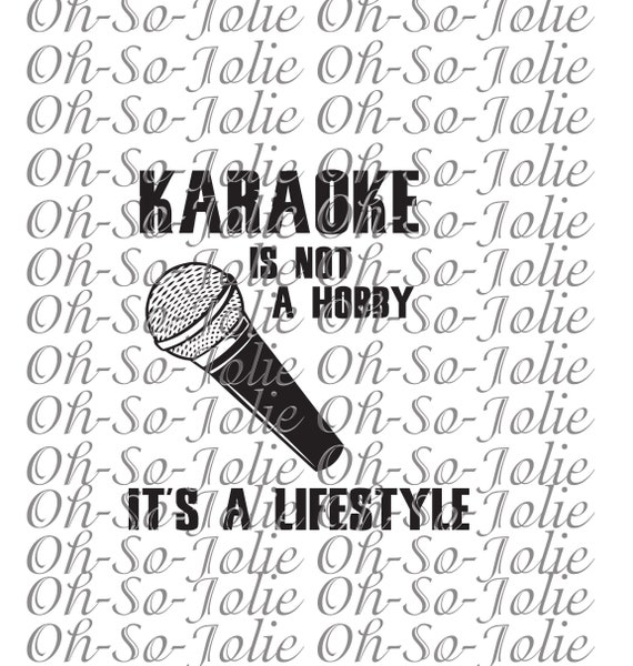 Digital SVG Karaoke SVG Pdf Png Jpg Cricut | Etsy Canada