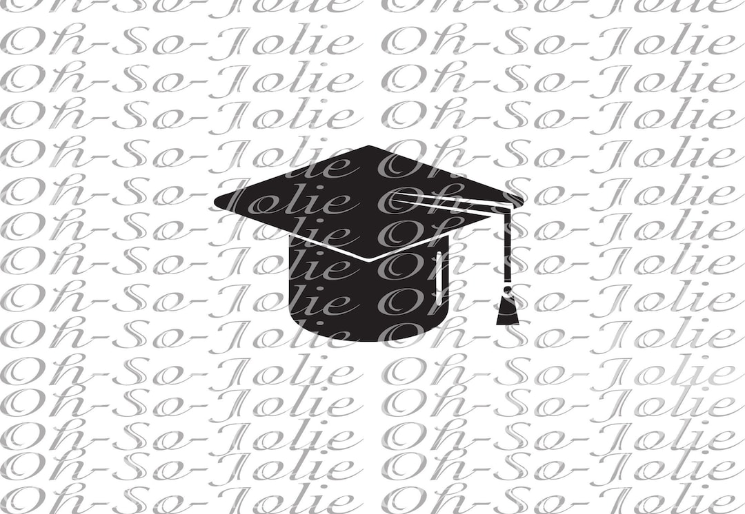 Digital SVG, Graduation Cap , SVG, Pdf, Png, Jpg, Cricut - Etsy
