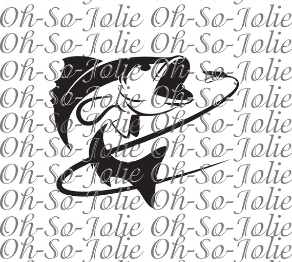 Digital SVG Fishing Fish SVG Pdf Png Jpg Cricut | Etsy