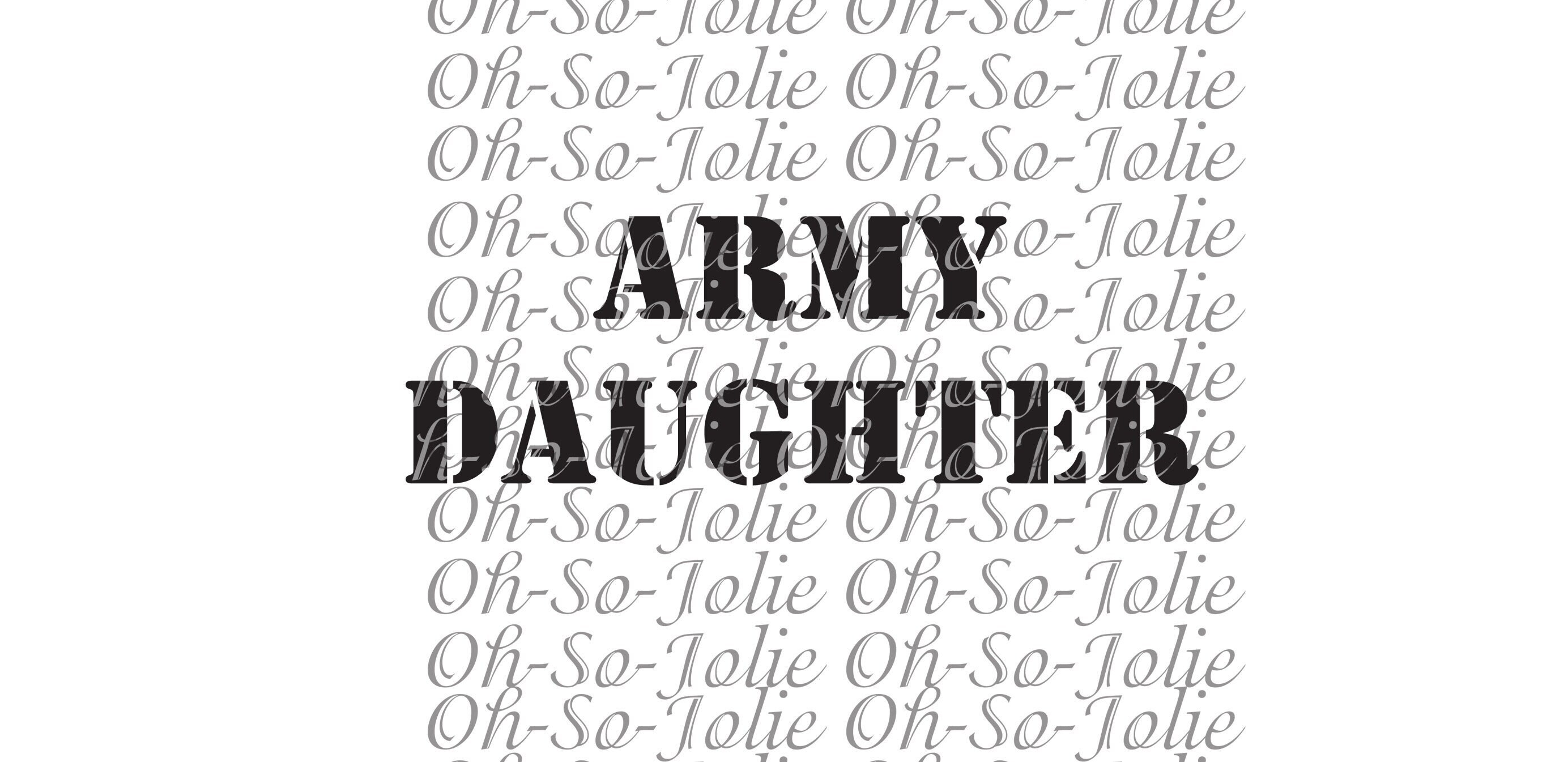 Digital SVG, Army Daughter , SVG, Pdf, Png, Jpg, Cricut - Etsy