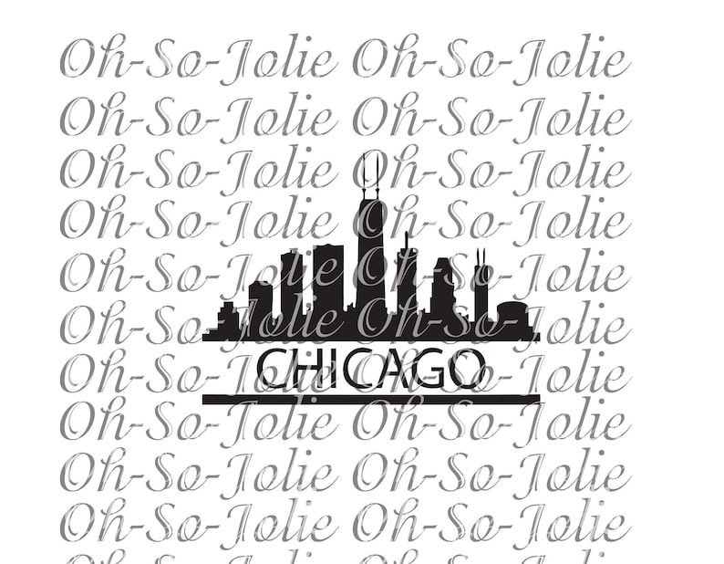 Digital SVG, Chicago , SVG, Pdf, Png, Jpg, Cricut - Etsy