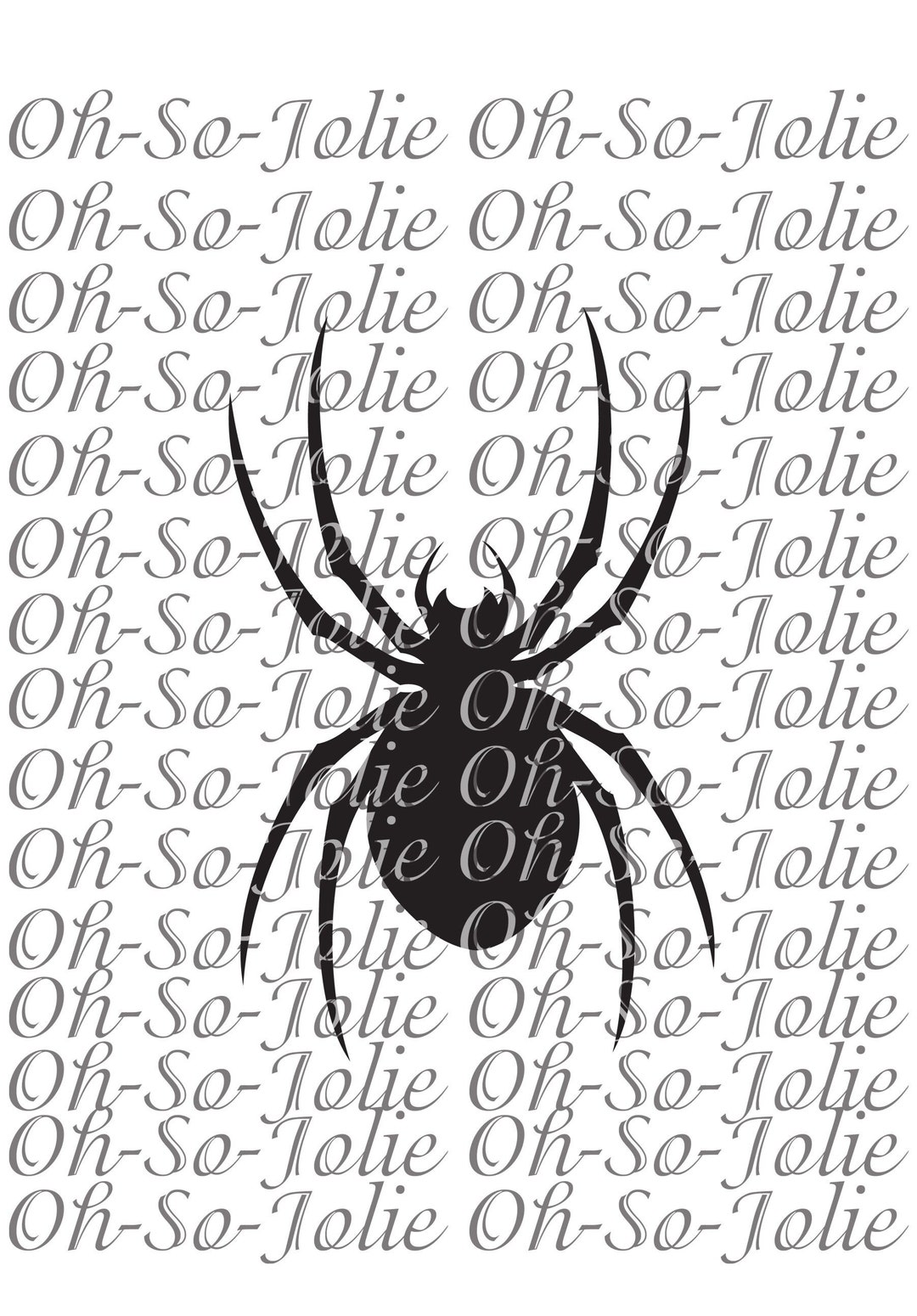 Digital SVG, A Spider, SVG, Pdf, Png, Jpg, Cricut - Etsy