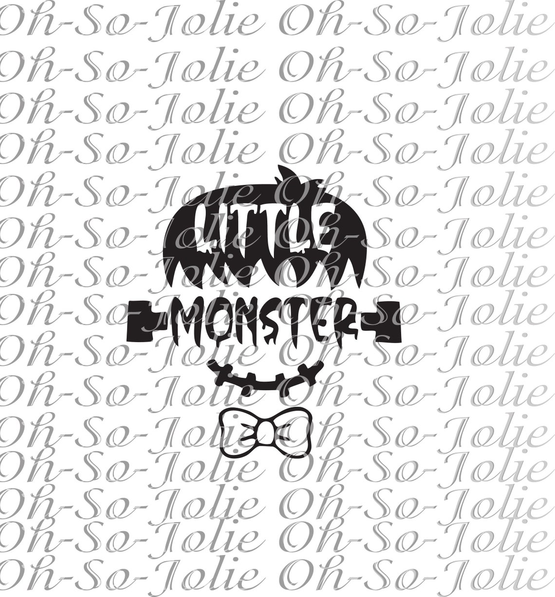 Digital SVG, Little Monster , SVG, Pdf, Png, Jpg, Cricut - Etsy