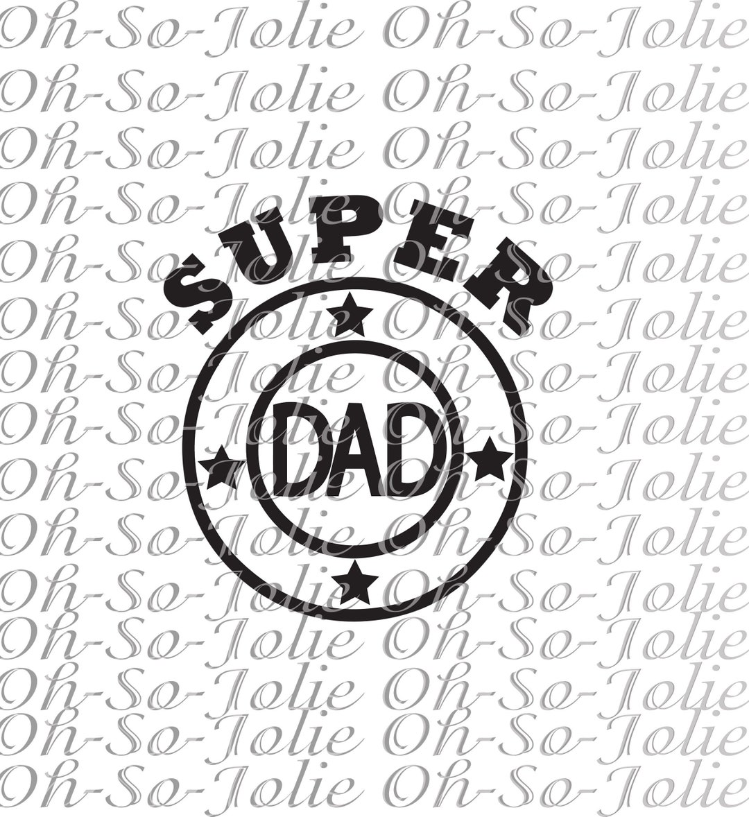 Digital SVG, Super Dad, SVG, Pdf, Png, Jpg, Cricut - Etsy
