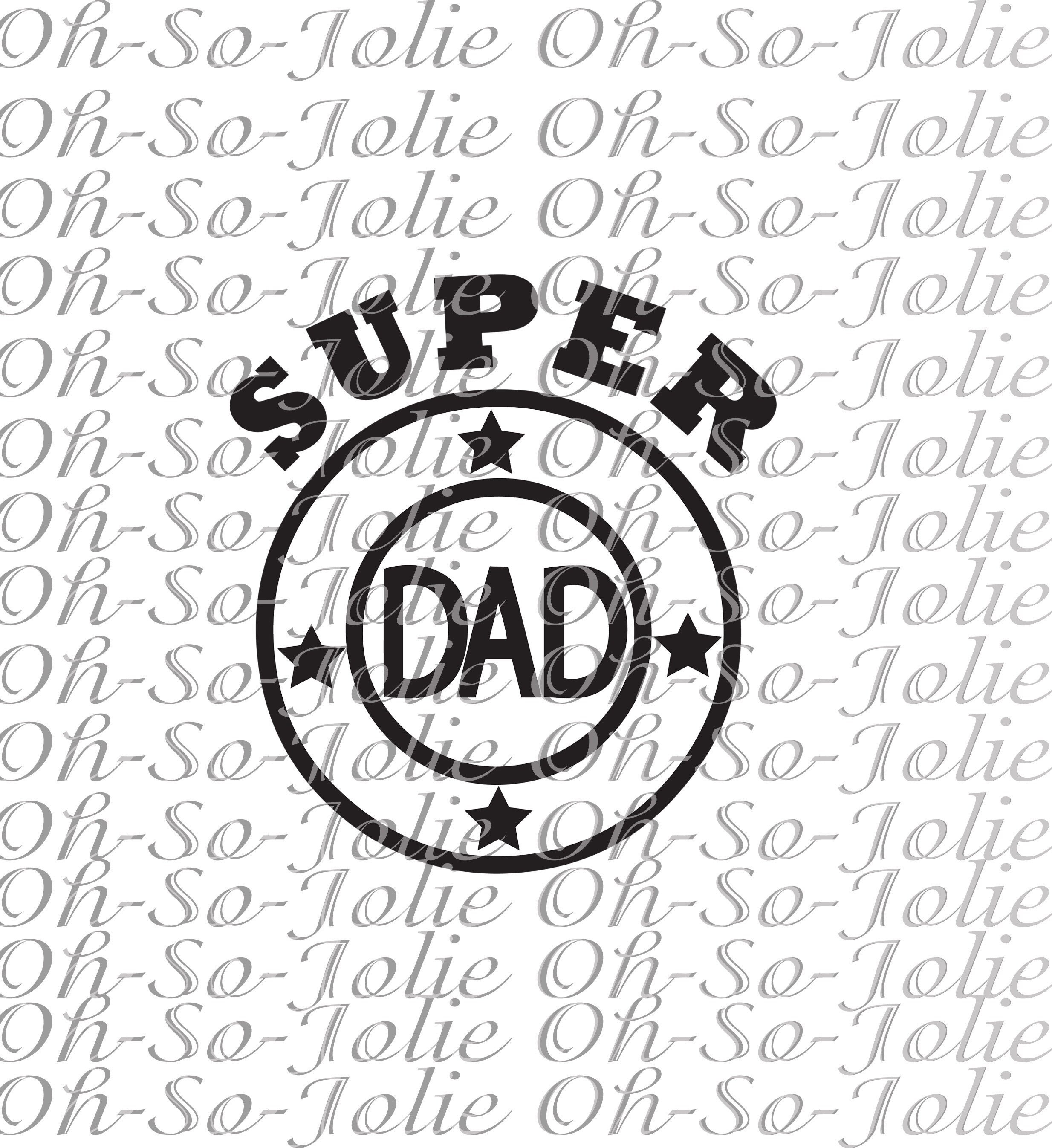 Digital SVG, Super Dad, SVG, Pdf, Png, Jpg, Cricut - Etsy