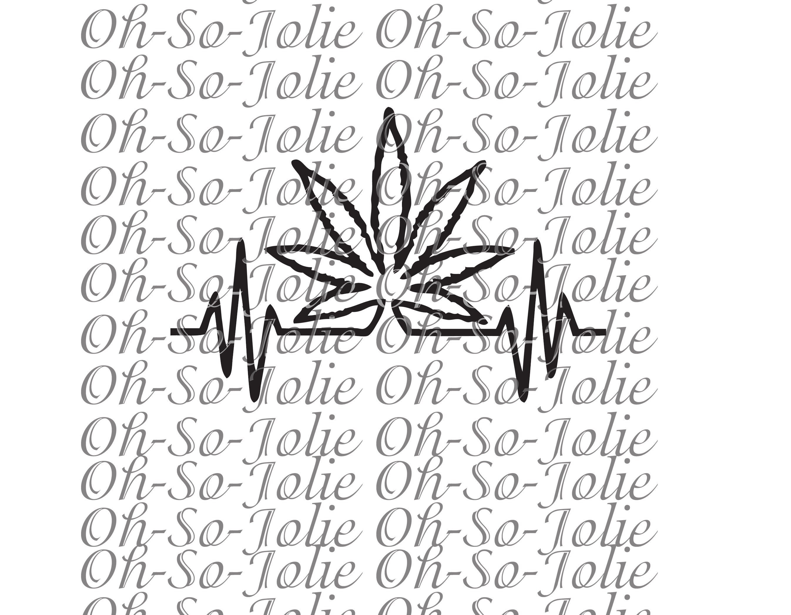 Digital SVG, Weed Pulse , SVG, Pdf, Png, Jpg, Cricut - Etsy