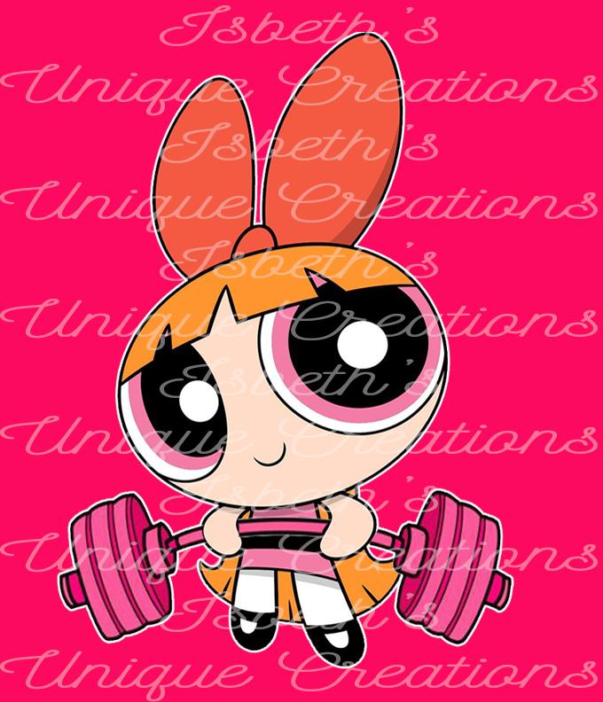 Fitness Powerpuff Girls - Etsy