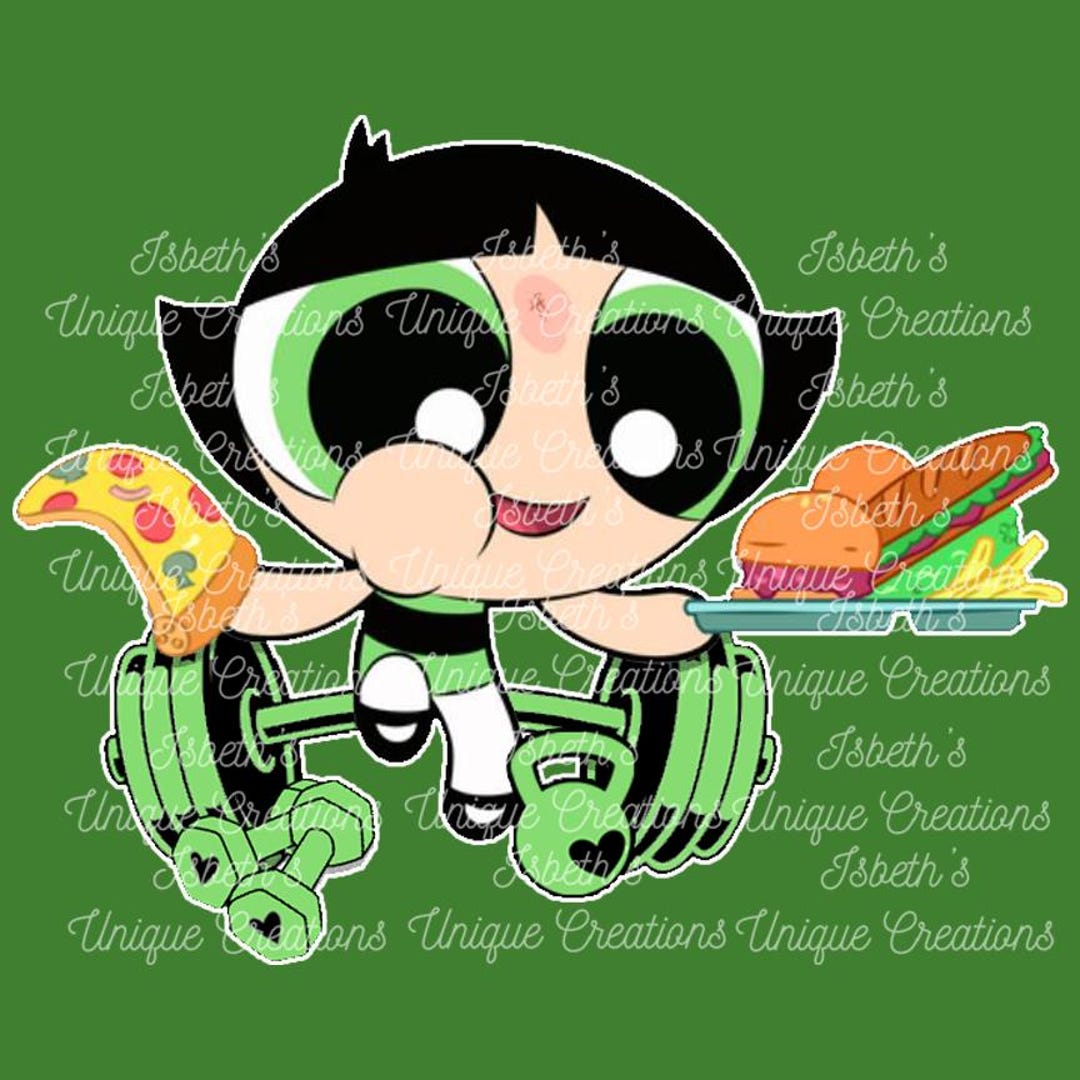Fitness Powerpuff Girls - Etsy