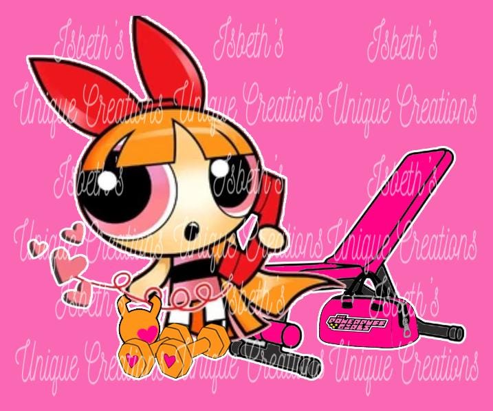 Fitness Powerpuff Girls - Etsy