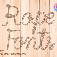 Rope FONT Alphabet Letters and Numbers Machine Embroidery Designs in ...