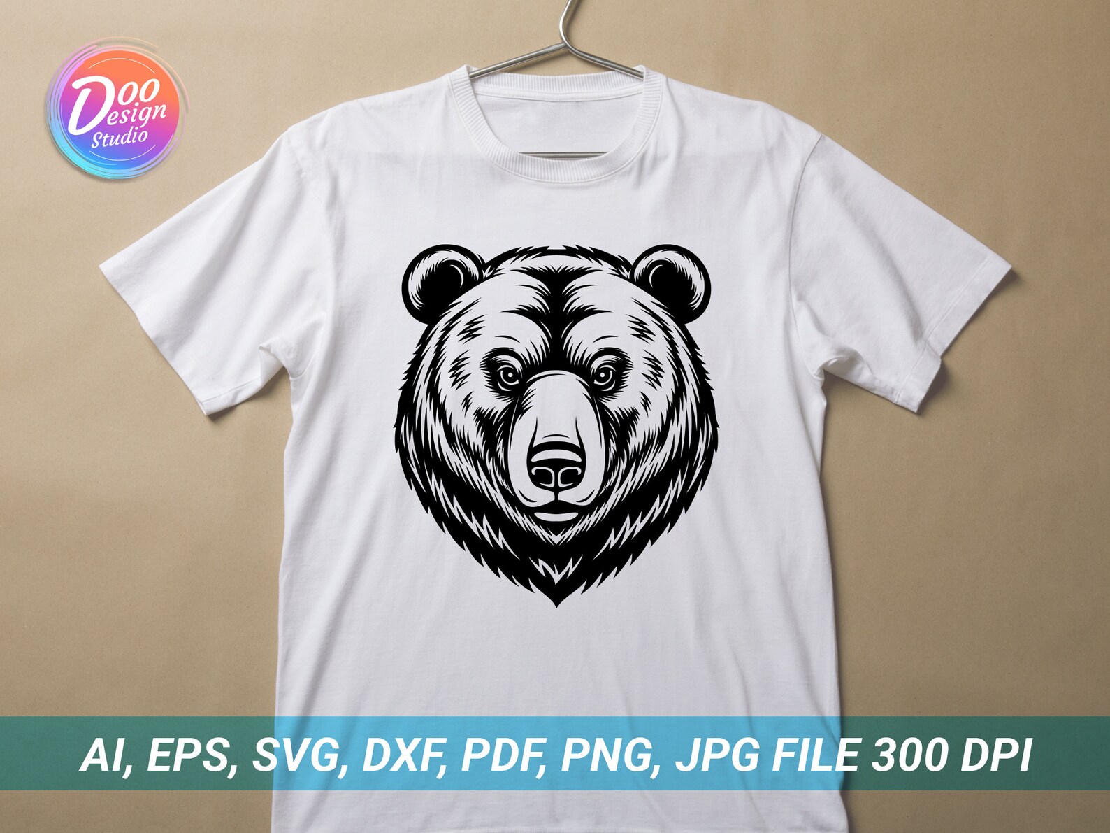 Bear Head Svg, Bear Face Svg, Bear Head Svg Cut Files for Cricut, Bear ...