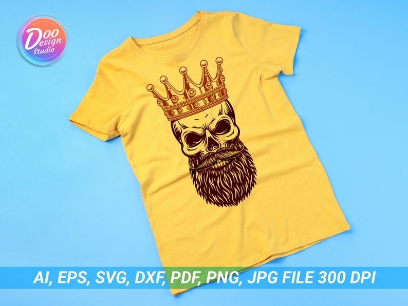 King Skull Svg Skull Svg Skeleton Svg Svg Files for Cricut - Etsy