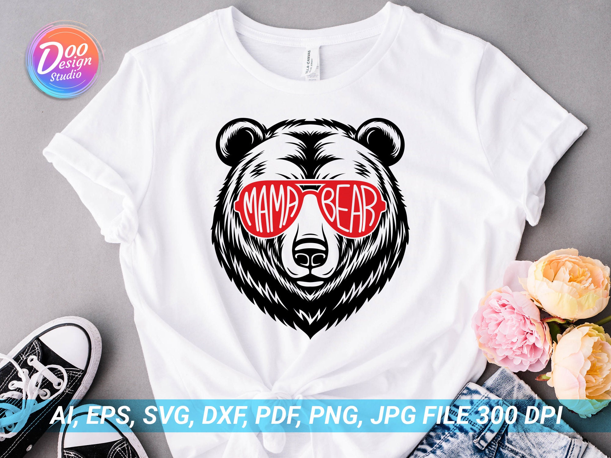 Mama Bear Svg, Papa Bear SVG, Daddy Bear SVG, Baby Bear SVG, Papa Bear ...