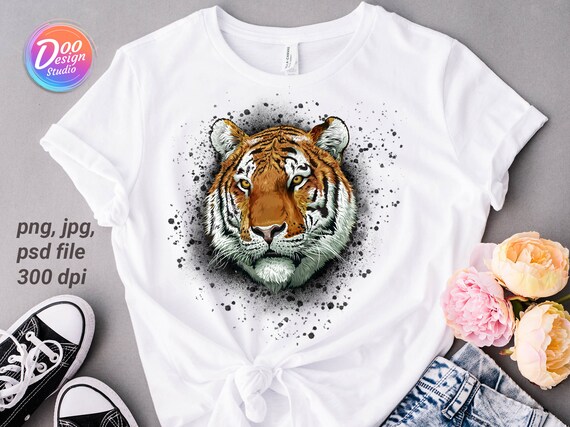 Bengal Tiger Face Png Tiger Png Tiger Face Mask Tiger Face - Etsy